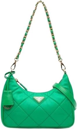 Prada Sac bandouli&egrave;re Re-Edition 2005 doccasion - Femme - Pre-owned - Vert - Taille: ONE Size