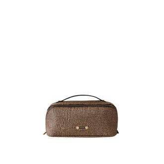 Borbonese Beauty Case Medium - - Bags - Damen - Braun - ONE SIZE