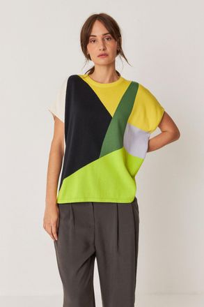 SKFK Damen vegan T-Shirt Deierri Mehrfarbig