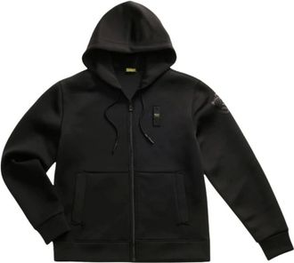 Blauer Homme, Sweatshirts et sweats &agrave; capuche, Noir, Taille: L SweaT-shirt zipp&eacute;