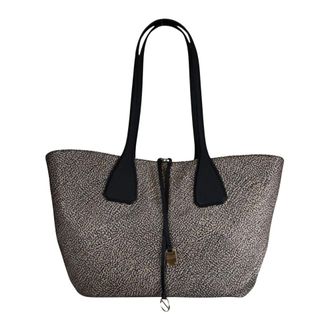 Borbonese Damen, Taschen, Beige, ONE SIZEGr&ouml;&szlig;e