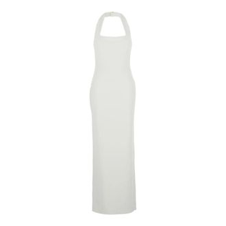 Solace London Ilona Langes Kleid - - Dresses - Damen - Wei&szlig; - S