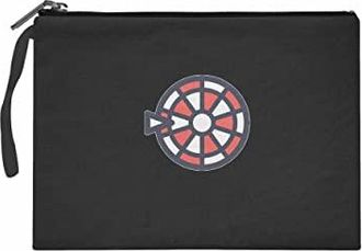 Bonateks Femme Frfcb101227 Femme Clutches, Noir, Black EU