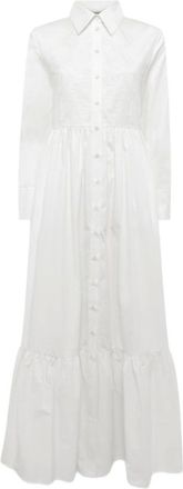 Blugirl Femme, Robes, Blanc, Taille: 34 FR Blugirl Robes