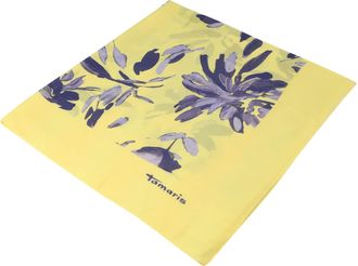 Tamaris Damen AOP Pareo Schal ALLSTEDT Gelb Onesize