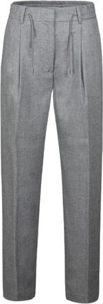 Moorer Femme, Pantalons, Gris, Taille: 36 FR Pantalon Antonia-FSR