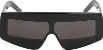 Rick Owens Shield Sonnenbrille - - Accessories - unisex - Schwarzk - ONE SIZE