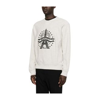 Kenzo Eiffelturm Sweatshirt mit Rundhalsausschnitt - - Sweatshirts & Hoodies - Herren - Grau - S