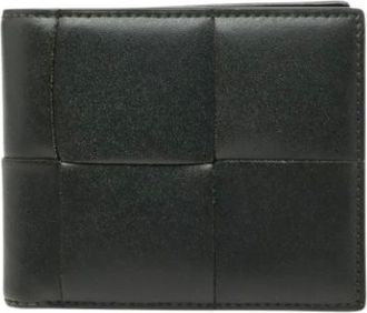 Bottega Veneta Portefeuille &agrave; billets Pre-owned (&agrave; deux volets) - Homme - Pre-owned - Vert - Taille: ONE Size