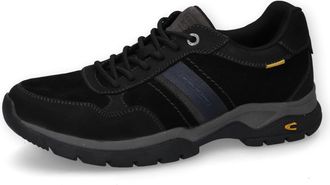 Camel Active Sneaker Crazy Horse/Split SCHWARZ/Navy schwarz/Navy, 41