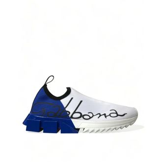 Dolce & Gabbana Homme, Chaussures, Blanc, Taille: 39 1/2 EU Sorrento Baskets