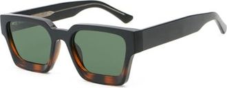 Generic Lunettes De Soleil Polaris&eacute;es &Agrave; Monture Carr&eacute;e Tendance For Hommes Et Femmes, Id&eacute;ales For La Conduite, Les Vacances Et La Photographie De Rue.(Green)