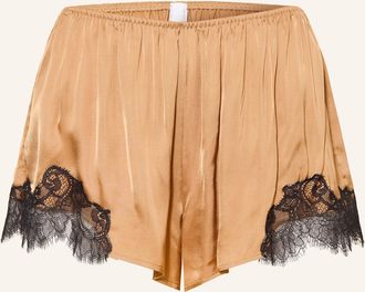 Mey Mey Schlafshorts Serie Poetry Luxury Aus Satin beige