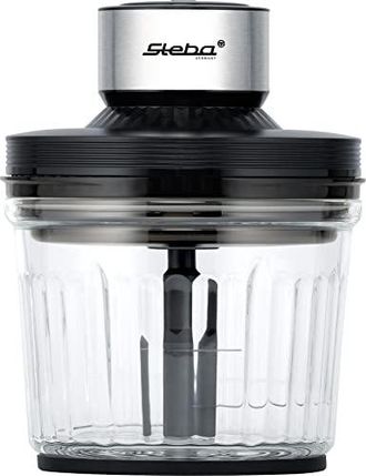 Steba Multi-Zerkleinerer MG 400 mit Glasbehälter, Volumen 2L, 4 hochwertige Edelstahlmesser, 2 Geschwindigkeitsstufen, rutschfeste Gummifüße, Spülmaschineng