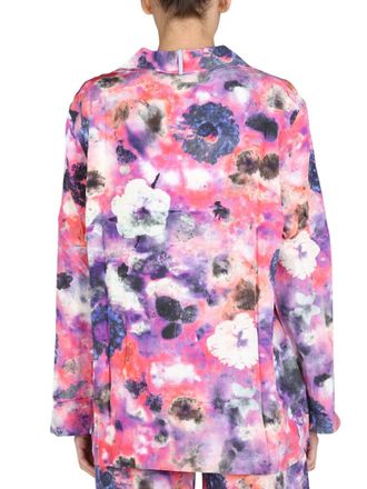 McQ by Alexander McQueen Relaxed-Fit Bowling Collar Shirt - Multicolor