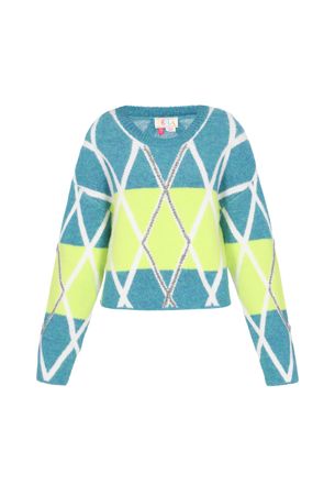 Izia Pullover Frauen t&uuml;rkisfarbene Limette