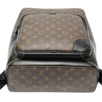 Louis Vuitton unisex, Pre-owned, Brun, Taille: ONE Size Pre-owned Sac &agrave; dos Monogram Macassar