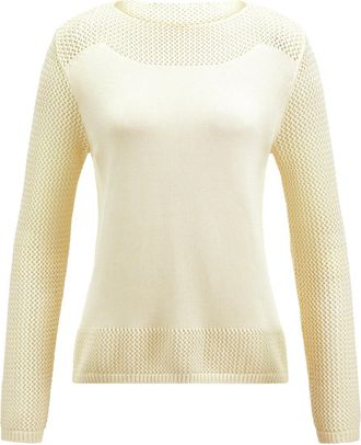 St. Emile Pullover U-Boot-Ausschnitt St. Emile weiss