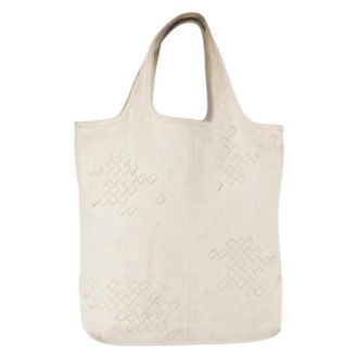 Bottega Veneta Pre-owned Vintage Tote Bag - - Pre-owned - Damen - Wei&szlig; - ONE SIZE