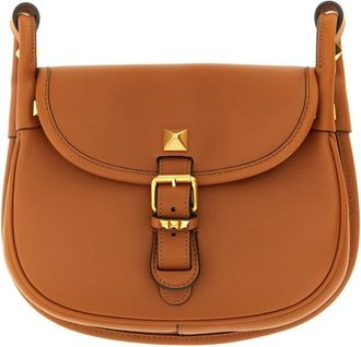 Valentino Garavani Femme, Sacs, Brun, Taille: ONE Size Small Flaneuse Shoulder Bag