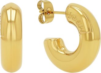 Joop Creolen Edelstahl Damen Ohrschmuck, 1,9 cm, Gold, Kommt in Schmuck Geschenk Box, 2039843