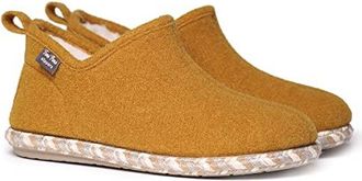Toni Pons Chaussons de maison pour femmes en feutre - DUNA-FP - Ocre, 35 EU