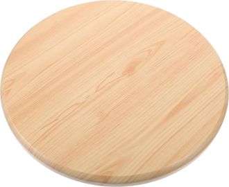 Milisten DECHOUS Ersatzsitz f&uuml;r Runden Holzhocker Optik Sitzfl&auml;che f&uuml;r Barhocker Kratzfester Hockersitz Leicht zu Reinigen Zubeh&ouml;r f&uuml;r Gastronomie und Zuhause