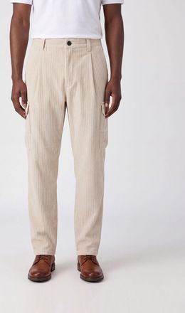 Herno Cord-Cargohose mit schr&auml;gen und seitlichen Taschen von