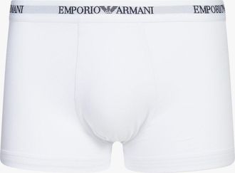 Emporio Armani Lot de trois boxers en coton m&eacute;lang&eacute;