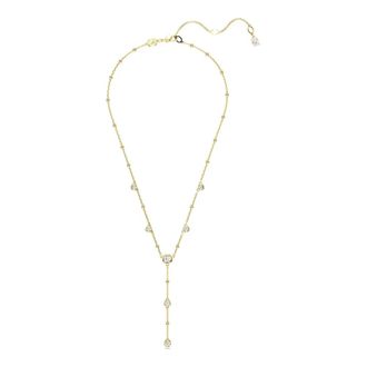 Swarovski Kristall-Halskette mit Anh&auml;nger - - Accessories - Damen - Gelb - ONE SIZE