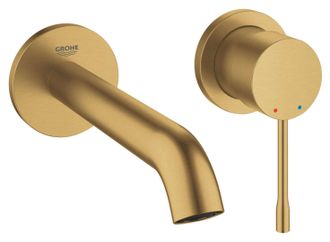 GROHE Essence - Miscelatore M A Due Fori Per Lavabo, Cool Sunrise Spazzolato 19408gn1 - Grohe