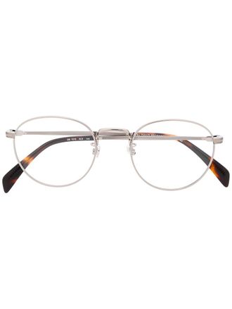 Eyewear by David Beckham lunettes de vue &agrave; monture ronde - Argent