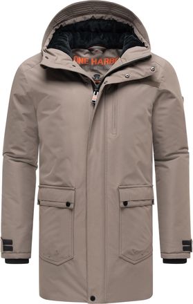 Stone Harbor Herren Winterparka Netaan mit hoher Wassers&auml;ule & Steppfutter