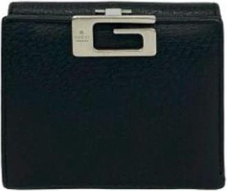Gucci Portefeuille Bi-fold Pre-owned - Femme - Pre-owned - Noir - Taille: ONE Size