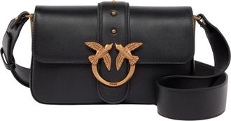 Pinko Mini Love Bag Slouchy Schultertasche - - Bags - Damen - Schwarzk - ONE SIZE
