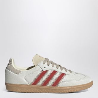 adidas Originals Sneaker Samba OG aus wei&szlig;em Ponyfell