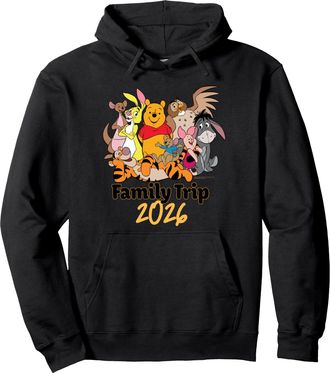 Disney Winnie the Pooh & Friends Family Trip 2026 Vacation Pullover Hoodie