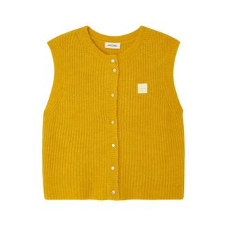 American Vintage East Vest - - Knitwear - Damen - Gelb - S
