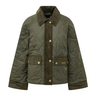 Barbour Kilnwick Steppjacke - - Jackets - Damen - Gr&uuml;n - XS