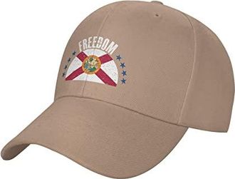 Generic Casquettes Sports Le Drapeau De La Floreside Et La Libert&eacute; Bonnet De Golf L&eacute;g&egrave;re,Mode Casquette De Sport pour Randonn&eacute;e Badminton Outdoor
