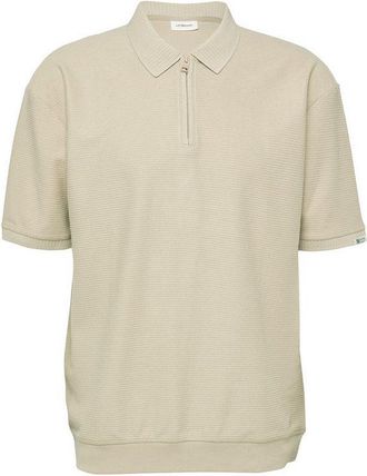s.Oliver Kurzarmshirt Polo-Shirt Strukturiertes Poloshirt mit Rei&szlig;verschluss im Modern Fit