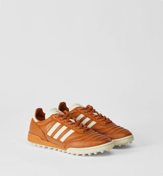 MCM adidas x FC Bayern x MCM Mundial Team Sneaker COGNAC LEATHER