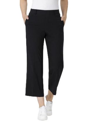 Stehmann Fenja2-658, leichte, stretchige Culotte mit seitlichen Taschen Gr&ouml;&szlig;e 44, Farbe schwarz