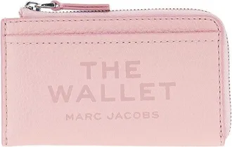 Marc Jacobs Grained leather zip wallet Woman One Size