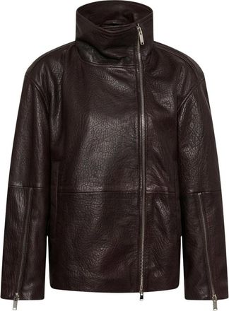 Soaked In Luxury Ginnie High Collar Jacket - - Jackets - Damen - Braun - XS