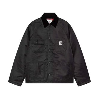Carhartt Work in Progress Alumni Chore Coat - - Jackets - Damen - Schwarzk - M