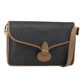 Dior Sac &agrave; bandouli&egrave;re vintage Pre-owned - Femme - Pre-owned - Noir - Taille: ONE Size