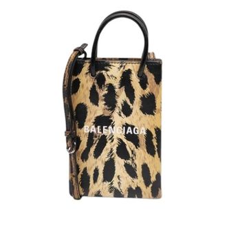 Balenciaga Pre-owned Cuir sacs-balenciaga - Femme - Pre-owned - Brun - Taille: ONE Size