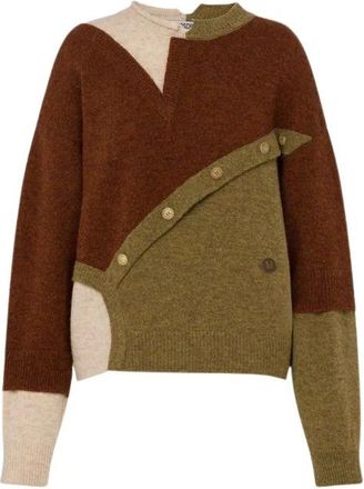 Moschino Femme, Pulls, Multicolore, Taille: 42 FR Pull Shetland en laine