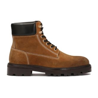 Kazar Braune Herren-Wildlederstiefel mit Treppensohle - - Shoes - Herren - Braun - 41 EU